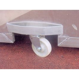 Caster wheels for high jump cover | Kübler Sport