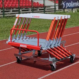 Polanik® Compact Transport Trolley for Competition Hurdles | Kübler Sport