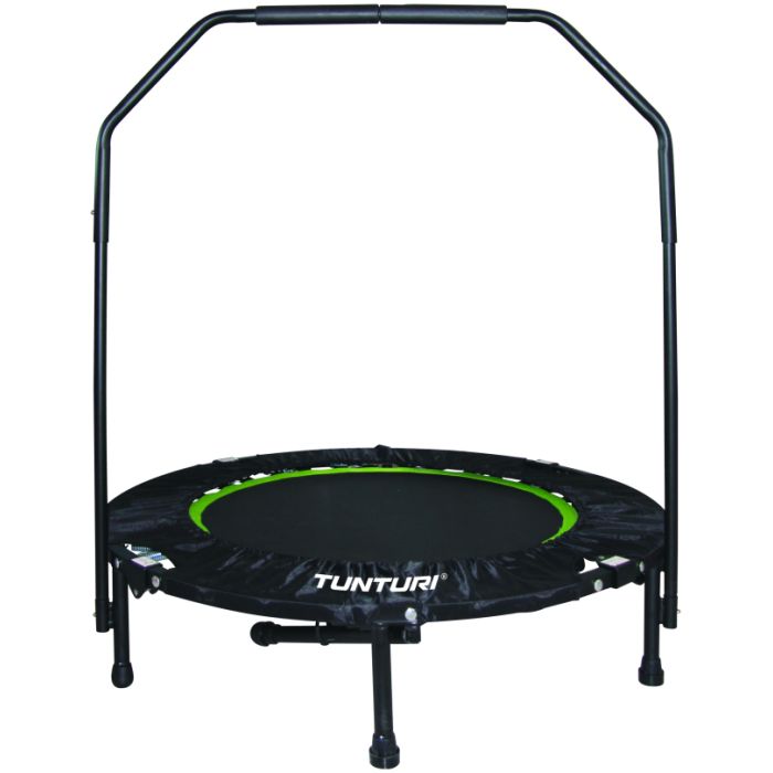 Fitness Trampoline, collapsible with handlebar | Kübler Sport