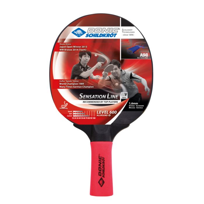 Donic-Schildkröt® Table Tennis Racket Sensation 600 | Kübler Sport
